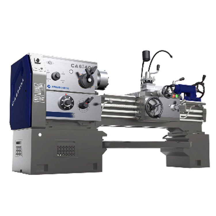 SMTCL Horizontal Manual Lathe CA6140 1000mm Gap Bed Manual Lathe Machine