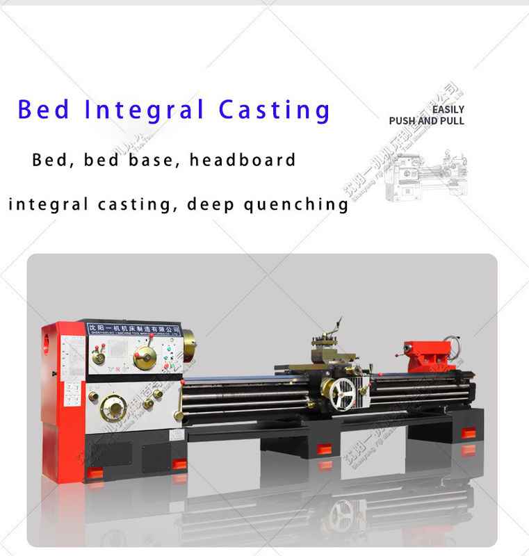 CW6180G Universal Heavy Duty Lathe Machine Horizontal Metal Manual Lathe