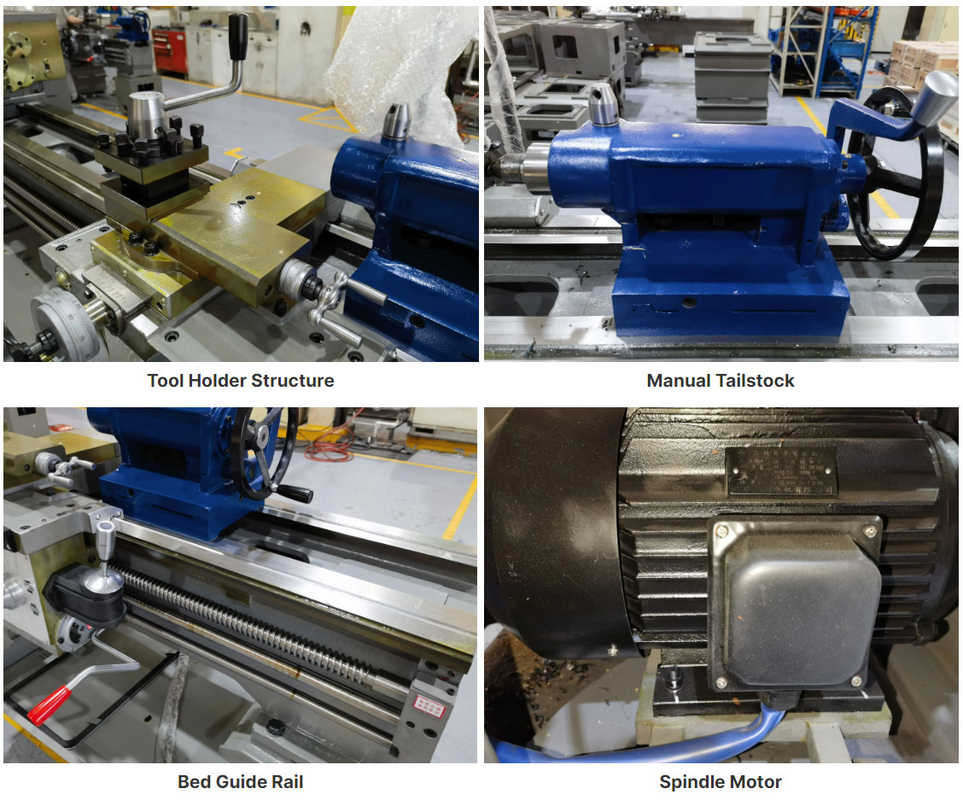 SMTCL Tornos Para Metal Conventional Lathe CA6150A 2000mm Ordinary Horizontal Manual Lathe Machine