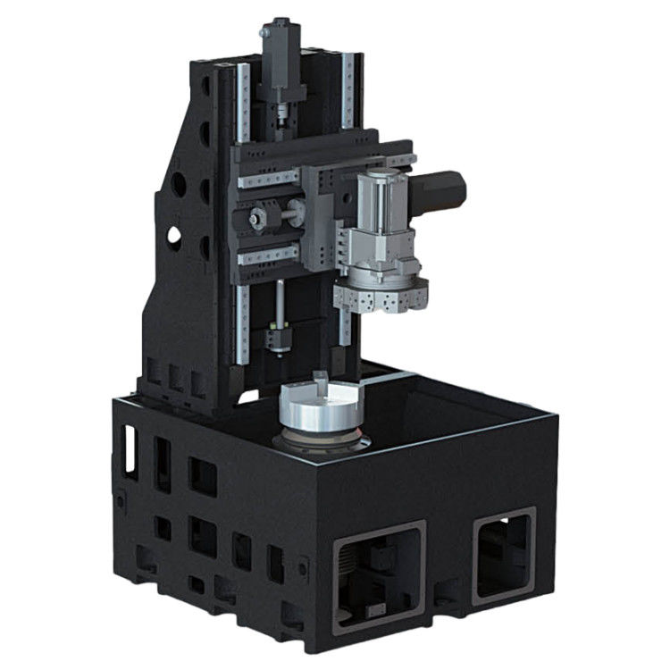 SMTCL Vertical CNC Lathe V4H CNC Vertical Milling Machine Lathe Milling ...