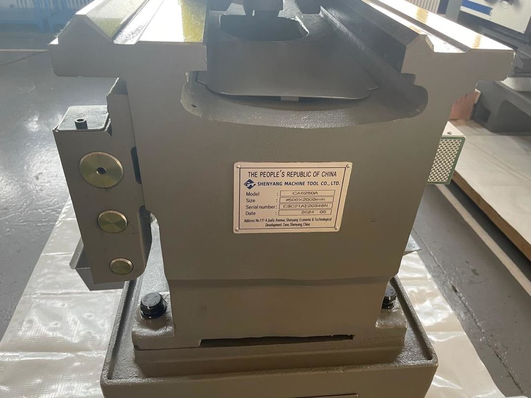 SMTCL Horizontal Manual Lathe CA6140 1000mm Gap Bed Manual Lathe Machine