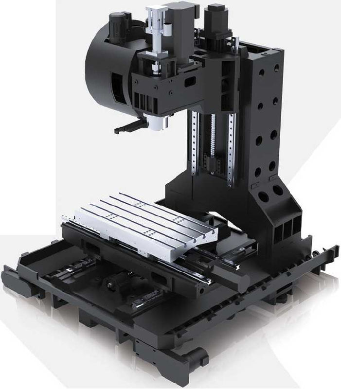 3 Axis Vertical Machining Center Aluminum Machining VMC850Q 4 Axis CNC ...