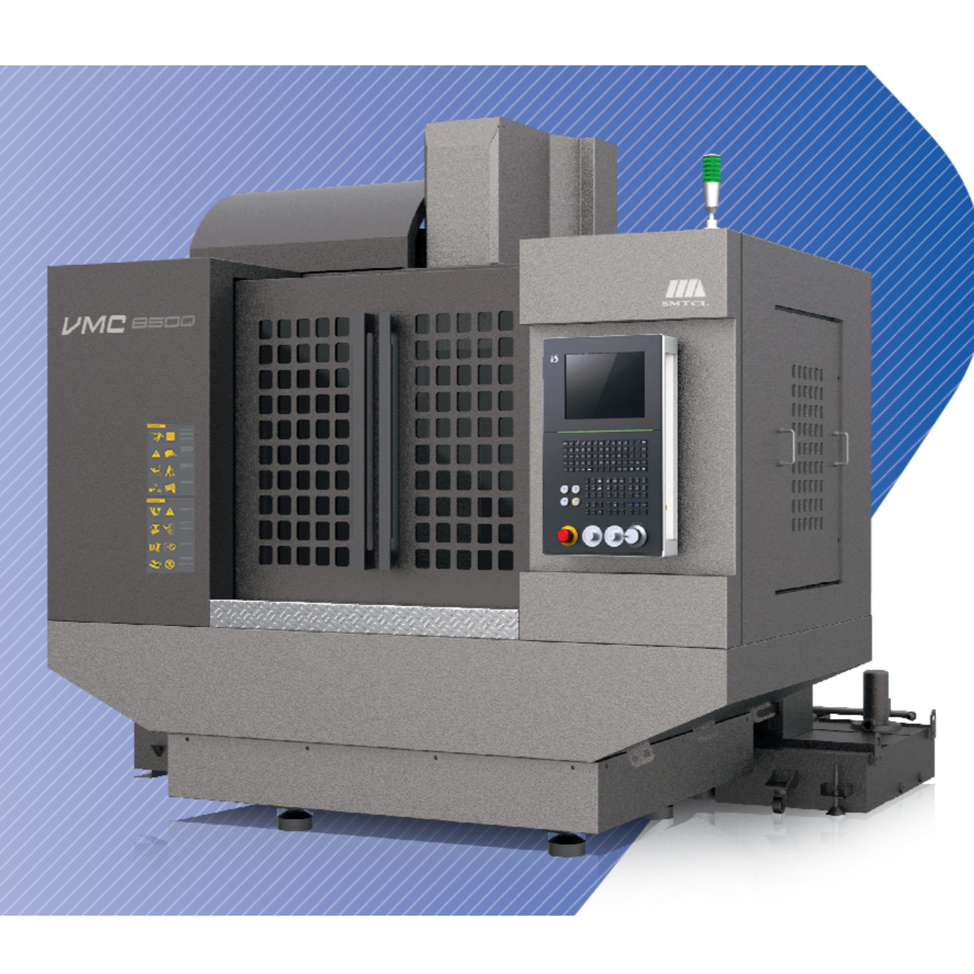 VMC1000Q 3 Axis CNC Vertical Machining Center 4 Axis Metal Drilling ...