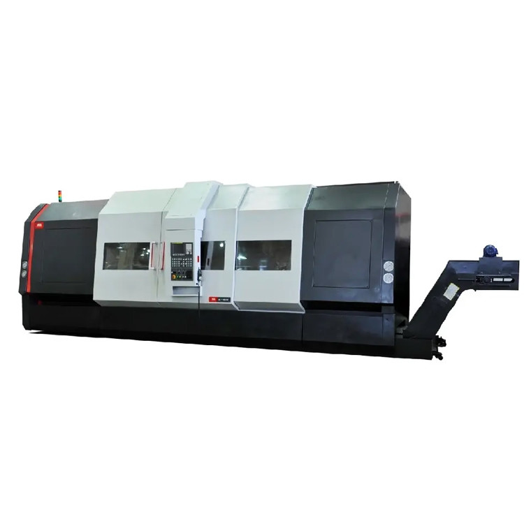 Slant Bed CNC Metal Turning Center HTC63n Heavy Duty Horizontal Lathe ...