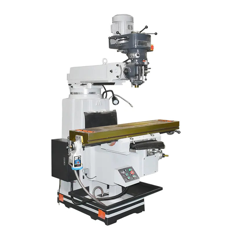 Vertical Horizontal Turret Milling Machine 5HW With Turret Milling Head