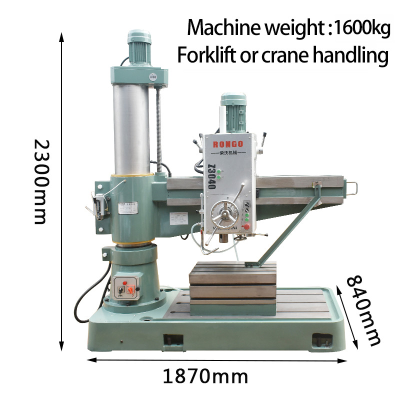 Radial Drilling Machine Z3040*13D Hydraulic locking Vertical Metal ...