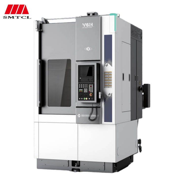SMTCL High-efficiency Vertical CNC Lathe V6H Heavy Duty Vertical Lathe ...