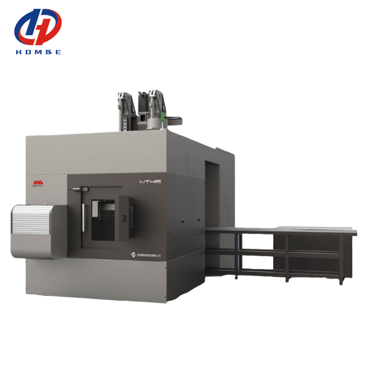 Automatic Loading and Unloading Inverted Vertical CNC Lathe IVT45 Automated Production Line