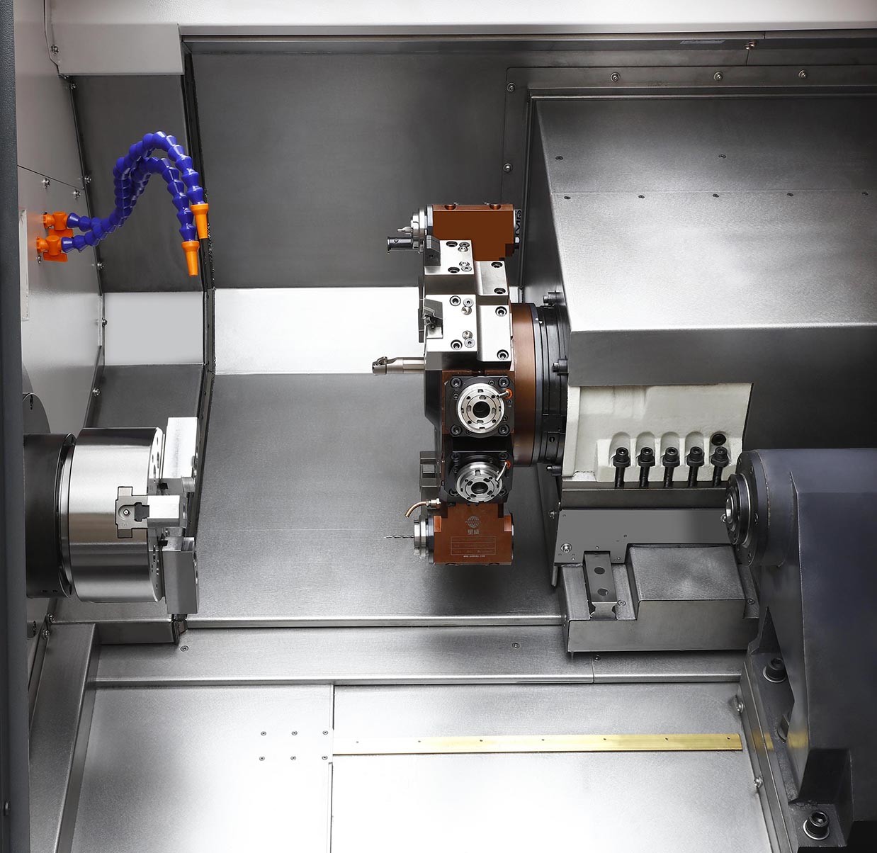 TN 500 3 Axis Heavy Duty Turning Machine Hydraulic 4000rpm