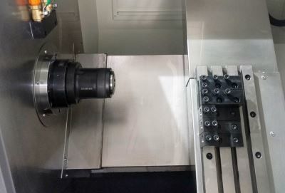 Single Spindle CNC Lathe Machines HK35L Knife Row Type Turning Processing