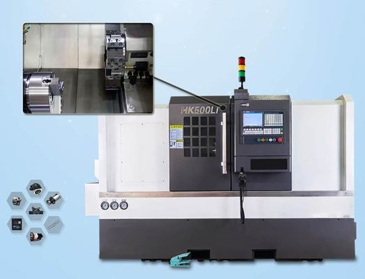 HK500LI HK Series Tool Post CNC Lathe Machines For Hardware Processing ...