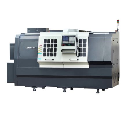Precision Tailstock Flatbed CNC Machine FTL660 For Shaft Machining