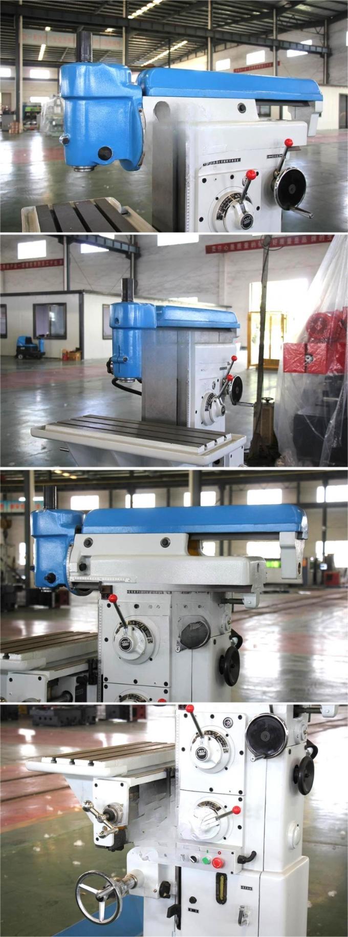 Swivel Head Universal Milling Machine X8132 Lifting Table Manual ...